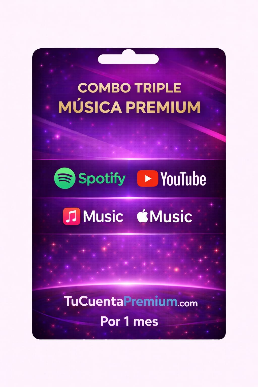 Combo triple musica premium – tucuentapremium